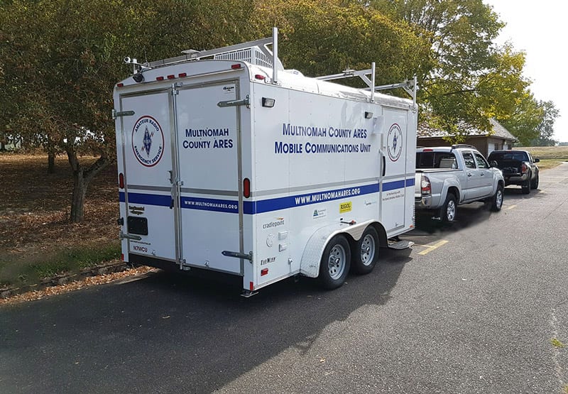 Multnomah County ARES builds an emergency communications trailer ... Multnomah County ARES builds an emergency communications trailer ...